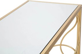 Designová konzole Jeaselle 140 cm zlatá