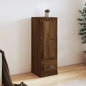 vidaXL Skříň highboard hnědý dub 36 x 35,5 x 103,5 kompozitní dřevo