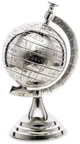 Stříbrný globus malý 125515