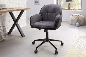 Kancelářská židle Lounger- šedá