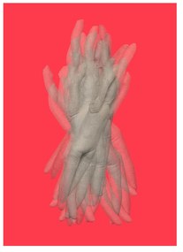 Paper Collective designové moderní obrazy Dansari (70 x 100 cm)