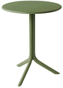 OnaDnes -20% Nardi Zelený plastový zahradní stůl Spritz 60,5 cm