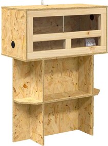 Terárium Hnědá 60 x 30 x 80 cm OSB 3397895