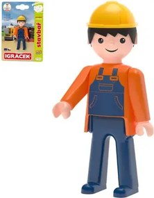 EFKO Figurka Igráček MultiGO Stavbař / Kloubová / 7,5 cm / od 3 let