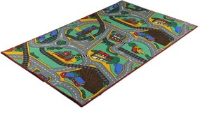 SINTELON Kusový koberec PLAYTIME 95 BARVA: Vícebarevný, ROZMĚR: 100x165 cm