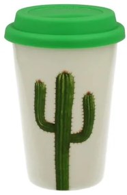 Hrnek kaktus se silikonovým víkem 380 ml