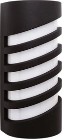 NV 9926617 Venkovní nástěnné svítidlo LUPO černý hliník akrylový difuzor LED 10W 3000K 220-240V 64st. IP65 - NOVA LUCE