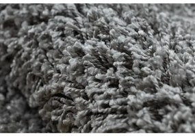 Dywany Luszczow Kusový koberec, běhoun SOFFI shaggy 5 cm šedá Rozměr koberce: 80 x 150 cm