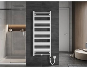 Mexen Mars, elektrické topné těleso 1500 x 600 mm, 900 W, bílá, W110-1500-600-2900-20