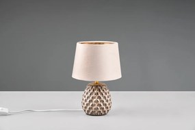 Béžová stolní lampa (výška 27 cm) Ariana – Reality