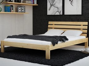 Magnat Borovicová postel Kali 120x200 cm - Bezbarvá