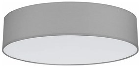 TK LIGHTING Stropní svítidlo - RONDO 1584, Ø 61 cm, 230V/15W/4xE27, tmavě šedá/bílá
