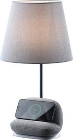 Immax 09109L - LED Stm stolní lampa s bez nabíjením Qi SOFA LED/6W/230V šedá