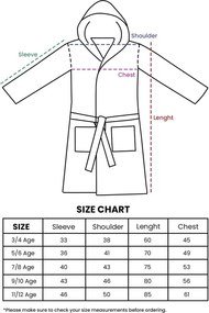 Krémový mušelínový dětský župan velikost 7-8 let Muslin – Foutastic