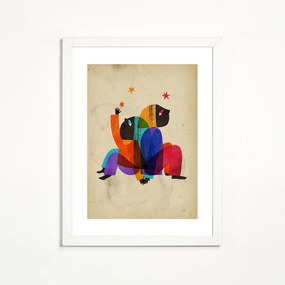 Magda Andresová | Hvězdy Rám: Černý, Velikost: 30 x 20 cm