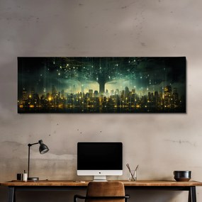 Obraz na plátně - Obraz na plátně - Hackrův Strom života FeelHappy.cz Velikost obrazu: 120 x 40 cm