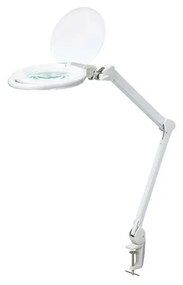 Geti LED Stmívatelná stolní lampa s lupou LED/10W/230V bílá TI0018