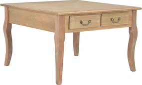 vidaXL Konferenční stolek 80 x 80 x 50 cm dřevo [280063] Barva: Hnědá