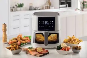 Ariete Airfryer bílá / Horkovzdušná fritéza / 1500 W / 9 l / 8 program
