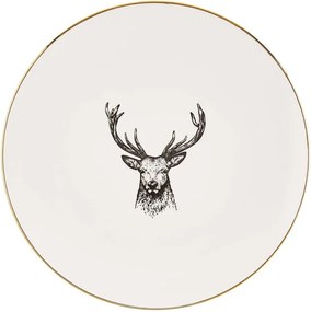 Butlers ALPINE LODGE Snídaňový talíř jelen 21,5 cm