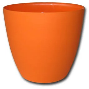 PROHOME - Květináč dekorační ELLA 18cm oranžový