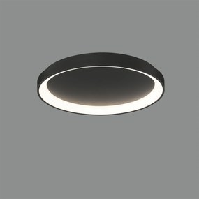 ACB Iluminacion Stropní LED svítidlo GRACE, ⌀ 48 cm, 40W, CRI90 Barva: Černá, Teplota světla: 4000K - denní bílá, Stmívání: Casambi