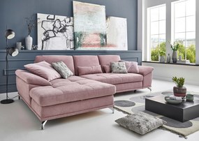 XXXLutz ROHOVÁ SEDAČKA, textil, šeříková Sit & More - Sedací soupravy - 000144005504