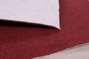 Vopi, Metrážový koberec Astra červená - neúčtujeme odřezky z role, na míru, šíře 2m,3m,4m, červená, ab (mřížka), chodba / předsíň
