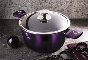 BERLINGERHAUS Kastrol s poklicí s titanovým povrchem 30 cm Purple Eclipse Collection BH-6630