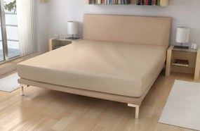 Polášek EXKLUSIVE MICRO Mikroplyšové prostěradlo Bílá káva Polyester, 60/120 cm