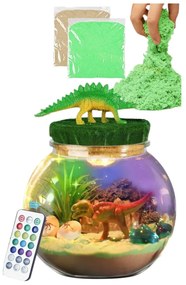 RKToys Kreativní terrárium Dinosauři s LED světlem
