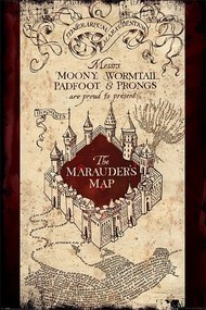 Plakát - Harry Potter (The Maurader's Map)