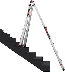 Teleskopický kloubový žebřík/štafle 4x5 příček Little Giant LEVELER M22 16522EN-801