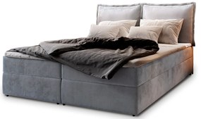 MSL Kontinentální čalouněná postel LOTO (160 x 200 cm) Barva látky: POSO 34