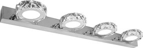 Toolight APP1940-4W, nástěnná LED svítilna, 620 mm, chromová, OSW-66074