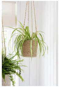 Závěsný květináč Woven Seagrass  Garden Trading