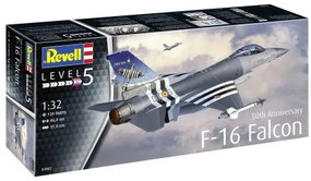 Revell Plastic ModelKit letadlo 03802 - 50th Anniversary F-16 Falcon (1:32)