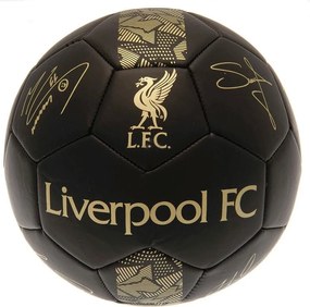 Fotbalový míč fan-shop mini liverpool fc signature gold