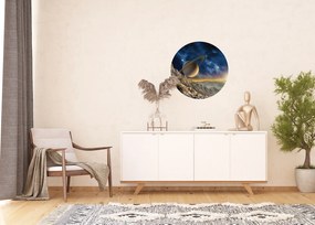 Samolepící vliesová fototapeta na zed' Východ Saturnu | 70 x 70 cm | DCR3215