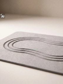 Sinsay - Rychleschnoucí diatomitová koupelnová podložka - šedá