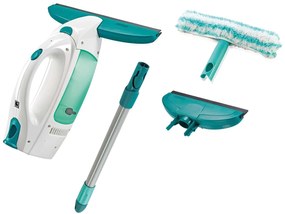 Leifheit - Vysavač na okna Window Cleaner s mopem, tyč 43 cm a sací hubice 17 cm 51016