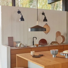 Černé kovové závěsné svítidlo ø 30 cm Hatto – OYOY Living Design