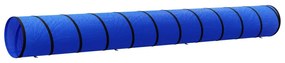 vidaXL Psí tunel modrý Ø 55 x 500 cm polyester