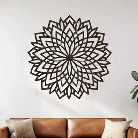 dřevo života Mandala DOBRÉ NÁLADY Zvolte rozměr (cm): 40x40, Zvolte barvu dekoru: Wenge