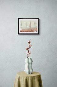 Eva Bystrianská | Jarní sníh Rám: Černý, Velikost: 30 x 40 cm