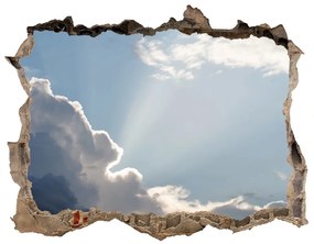 Wallmuralia Nálepka fototapeta 3D výhled Mraky na nebi 95x64 cm