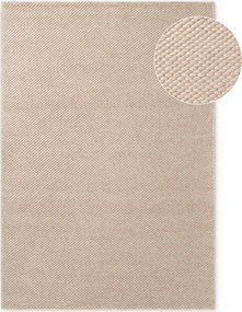 Béžový ručně tkaný vlněný koberec 200x290 cm Lyon Beans – Elle Decoration