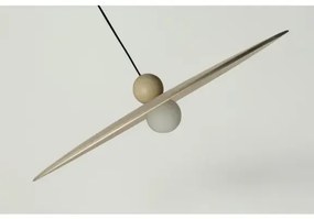Designový lustr Freya béžová