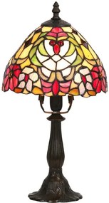 Stolní lampa rabalux - tiffany vitrážová stolní lampa 1xe14/40w/230v