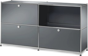 Tchibo - Doplňková sada kovových výklopných dvířek CN3 - barva: šedá